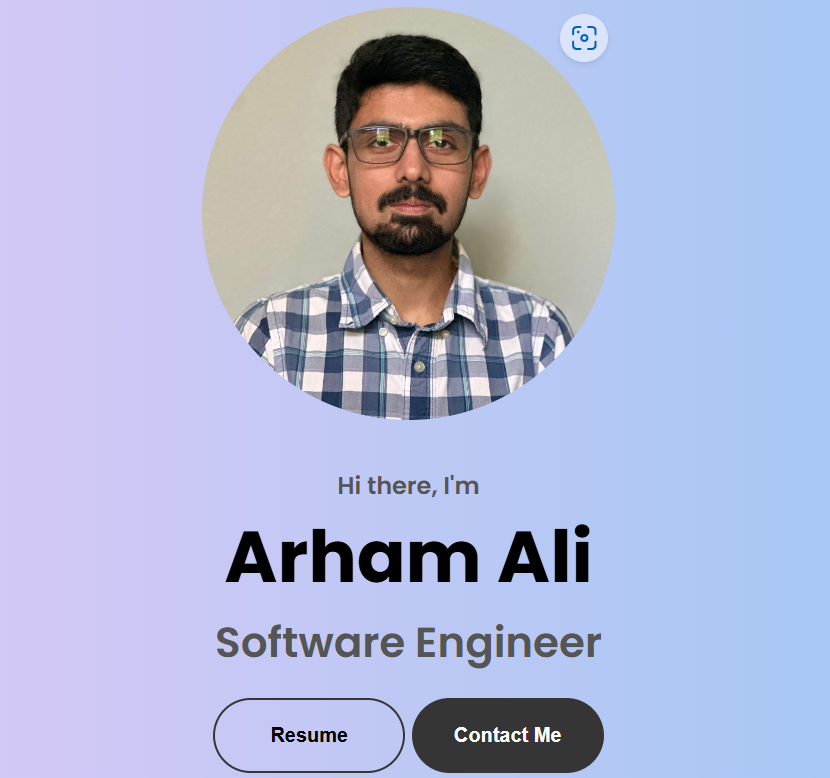 Arham's Portfolio